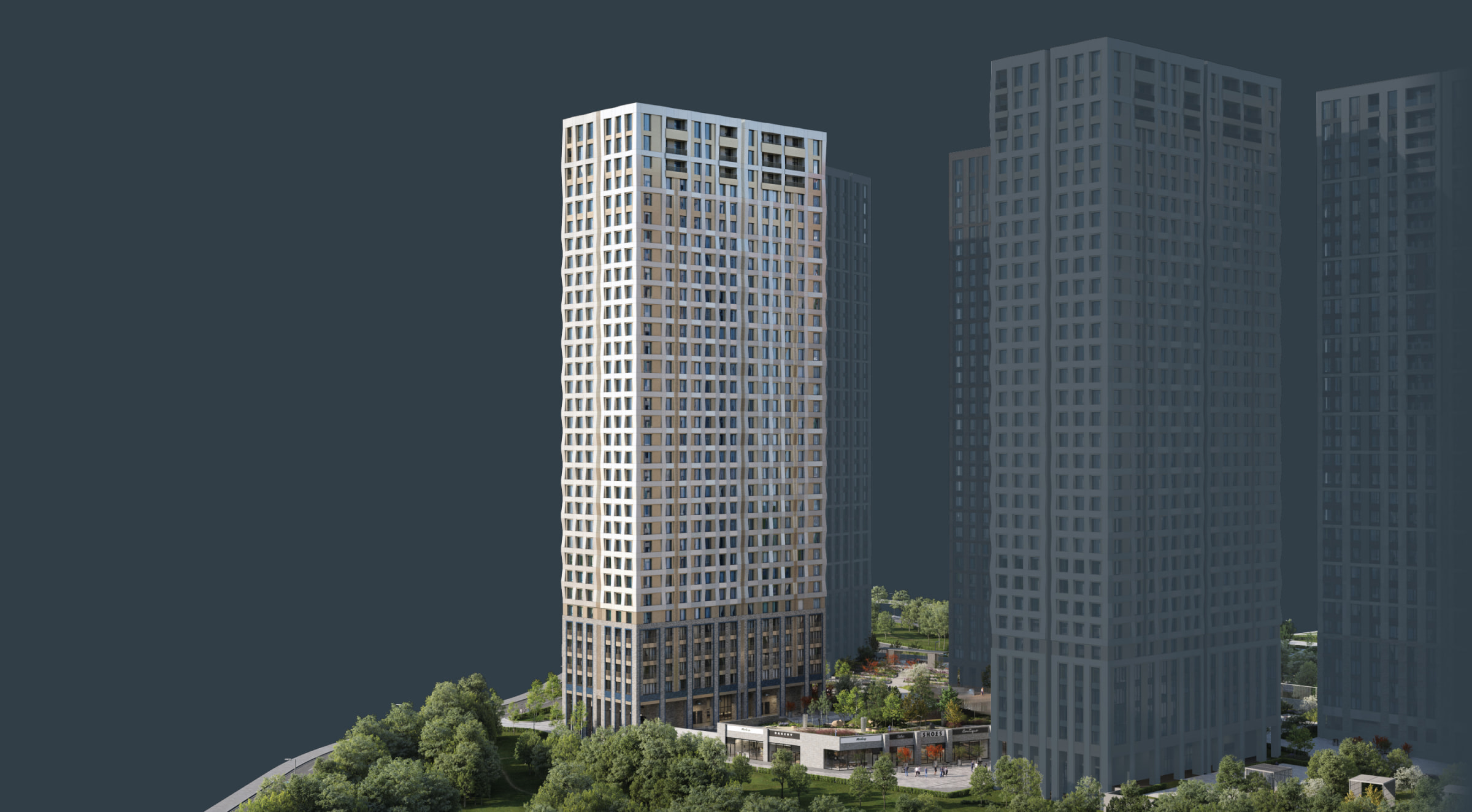 Жилой Комплекс Бизнес-класса – Ever. Официальный сайт застройщика Tekta Group.